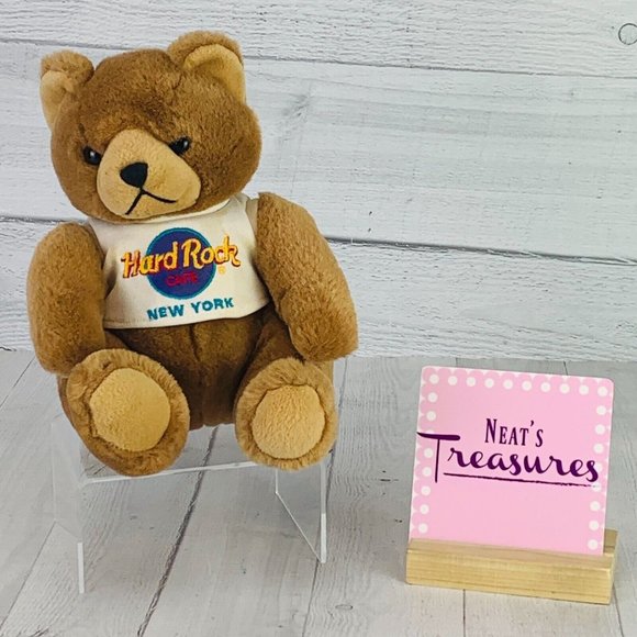 Hard Rock Café | Toys | Hard Rock Cafe Teddy Bear New York Rockin T ...